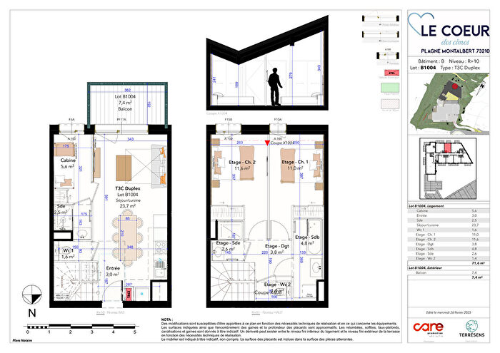 Valezan : Appartement 3 pièces à vendre