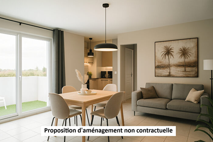 Appartement à vendre - Villeneuve-Tolosane - 2 pièces - 1 chambre