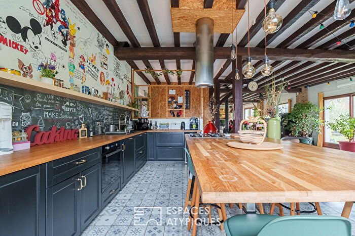 Maison à vendre - Le Bignon-Mirabeau - 8 pièces - 5 chambres