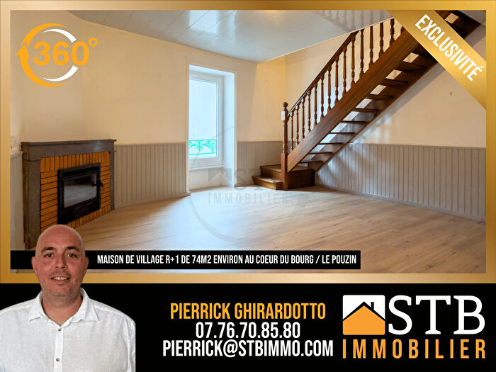 Maison à vendre - Le Pouzin - 3 pièces - 2 chambres