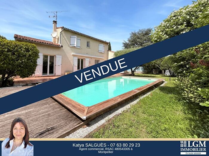 Maison à vendre - Saint-Brès - 5 pièces - 4 chambres