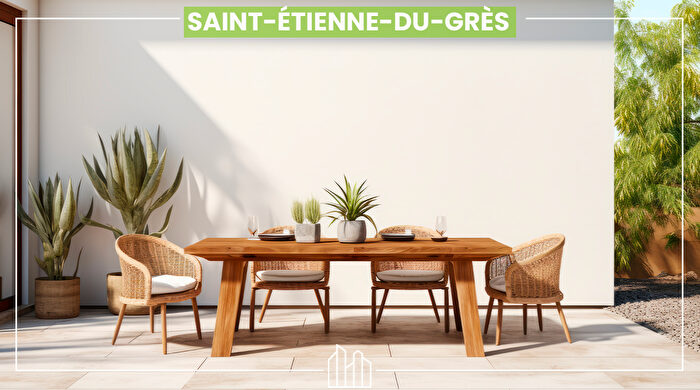 Maison à vendre - Saint-Étienne-du-Grès - 4 pièces - 3 chambres