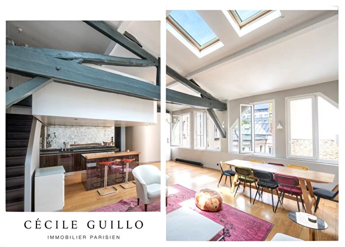 Appartement 3 pièces à vendre à Paris 11ème, Belleville, Saint-Maur