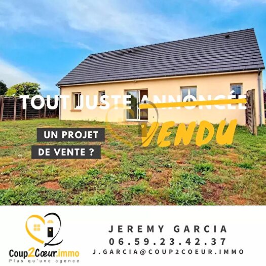 Maison à vendre - Saint-Martin-dAuxigny - 4 pièces - 3 chambres