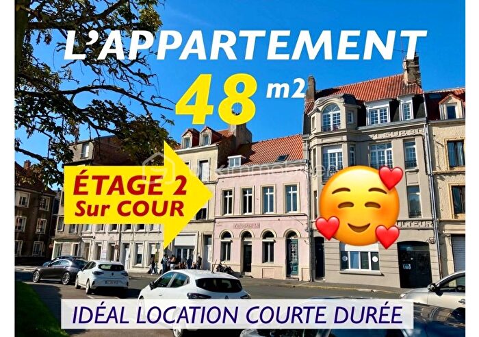 Appartement à vendre - Boulogne-sur-Mer, Saint-Pierre - 3 pièces - 1 chambre