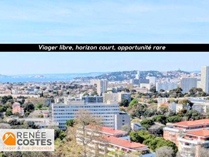 Appartement à vendre - Marseille e , Mazargues - 2 pièces - 1 chambre