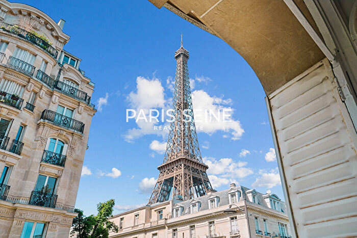 Appartement 5 pièces à louer à Paris 7ème, Champ de Mars
