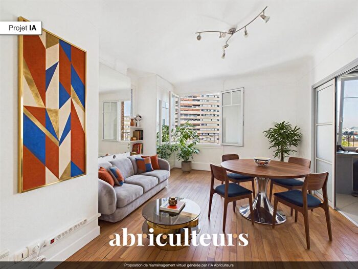Appartement 3 pièces à vendre à Paris 15ème, Vaugirard, Parc des Expositions