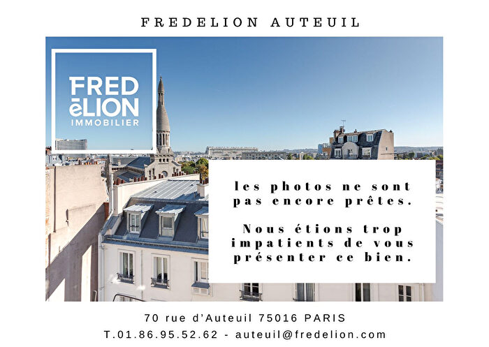 Appartement à vendre - Paris e , Porte de Saint-Cloud, Auteuil-Sud - 2 pièces - 1 chambre