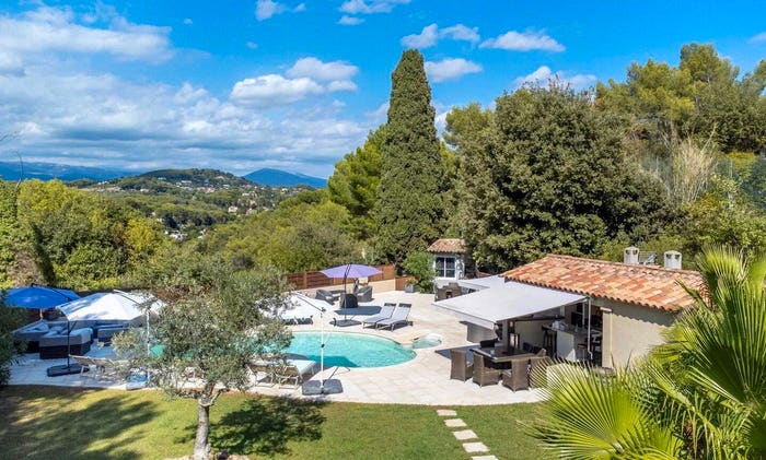 Hauts de Saint Jean-Hauts de l'Aubarede, Le Cannet : Maison 6 pièces à louer