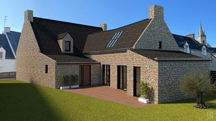 Maison à vendre - Ploemel - 8 pièces - 1 chambre