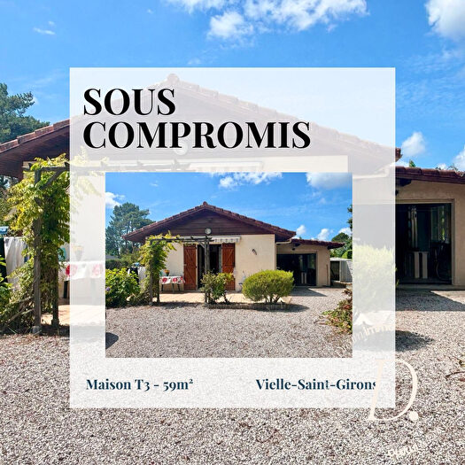 Maison à vendre - Vielle-Saint-Girons - 3 pièces - 1 chambre