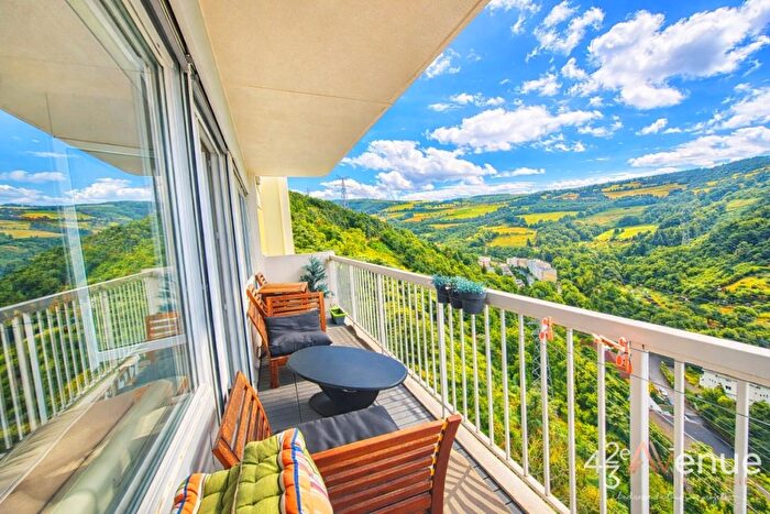 Appartement à vendre - Saint-Étienne, La Métare, Le Portail Rouge, Fauriel, Villeboeuf - 4 pièces - 3 chambres