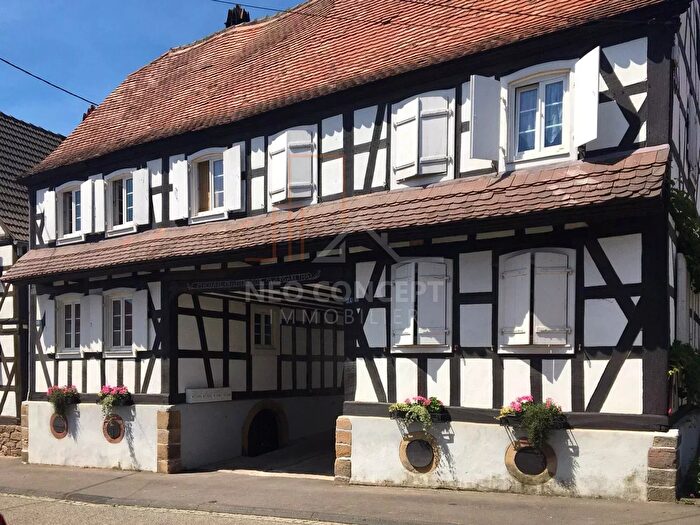 Appartement à louer - Hoffen - 2 pièces - 1 chambre