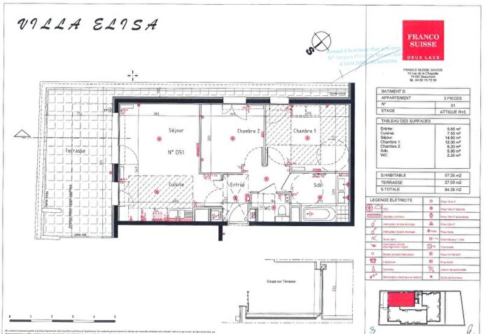 Appartement 3 pièces à louer - Saint-Julien-en-Genevois, Cervonnex, Lathoy