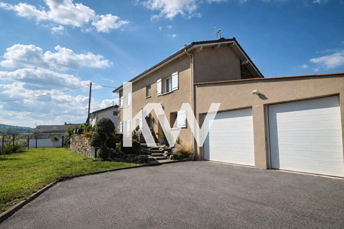 Maison à vendre - Saint-Didier-sous-Riverie - 5 pièces - 4 chambres