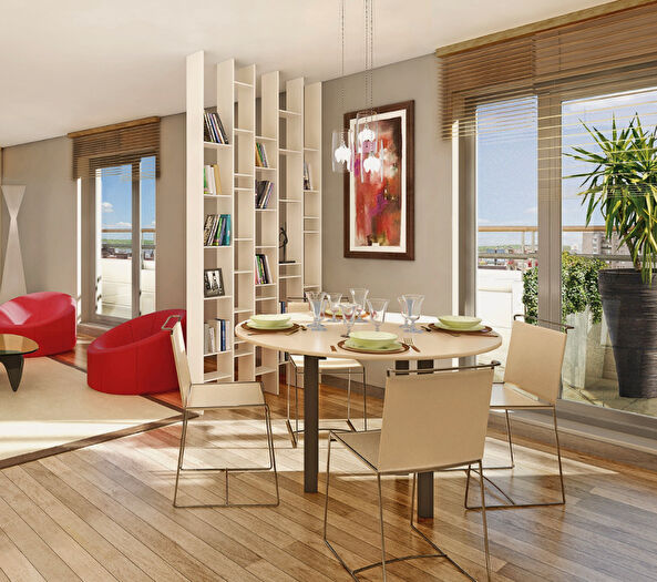 Appartement à vendre - Taverny, Centre-ville, Les Coteaux - 2 pièces - 1 chambre