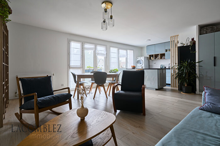 Appartement à vendre - Lille, Moulins - 4 pièces - 3 chambres