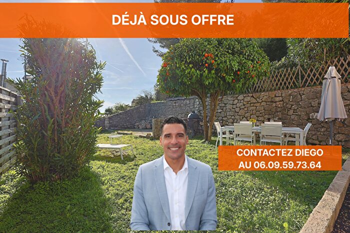 Appartement à vendre - Vallauris, Les Issarts, Subreville - 2 pièces - 1 chambre