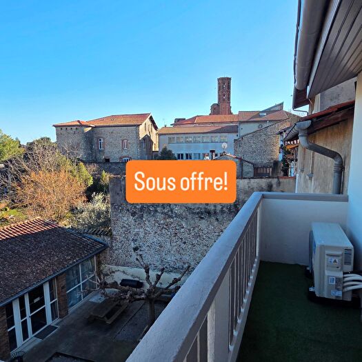 Appartement à vendre - Pamiers, Centre-ville, Mercadal, Villeneuve - 2 pièces - 1 chambre