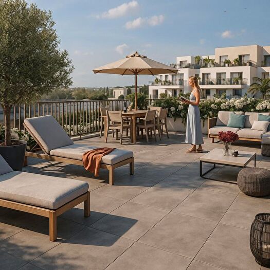 Appartement à vendre - Montévrain - 4 pièces - 3 chambres