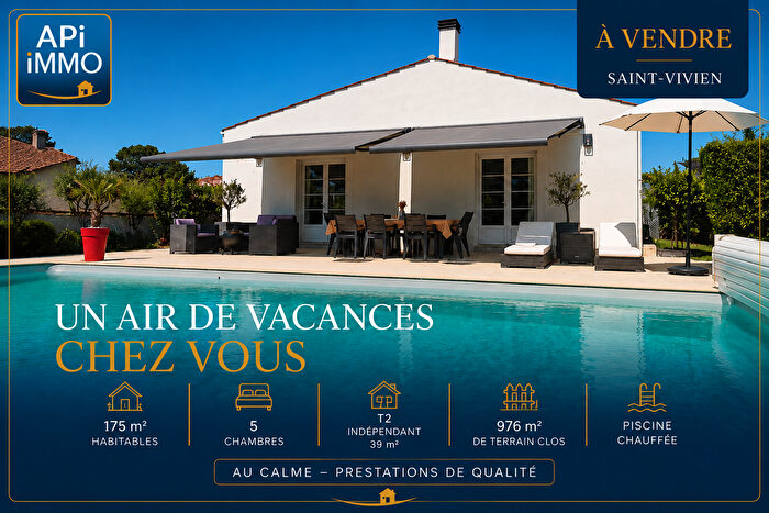 Saint-Vivien - Maison 7 pièces à vendre