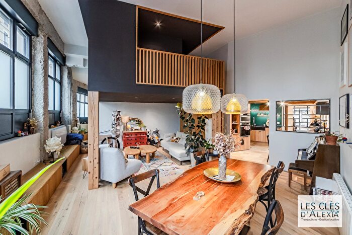 Villeurbanne, Grand Clément : Appartement 3 pièces à vendre