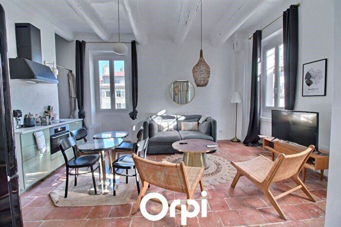 Appartement à louer - Opéra, Marseille er arrondissement - 2 pièces - 1 chambre