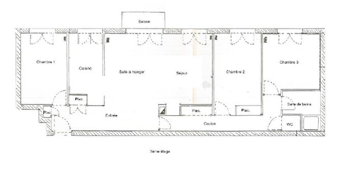 Appartement à vendre - Rueil-Malmaison, Buzenval - 5 pièces - 3 chambres