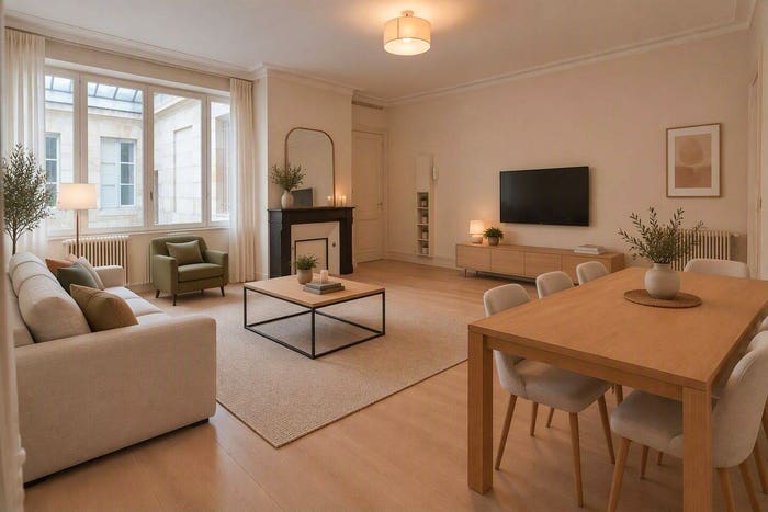 Bordeaux - Appartement 3 pièces à louer