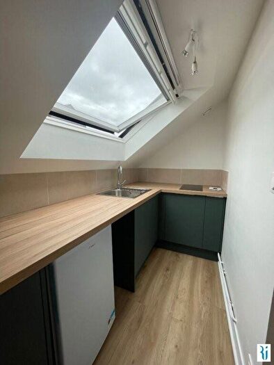 Appartement à louer - Coteaux Ouest-Pasteur, Rouen - 1 pièce