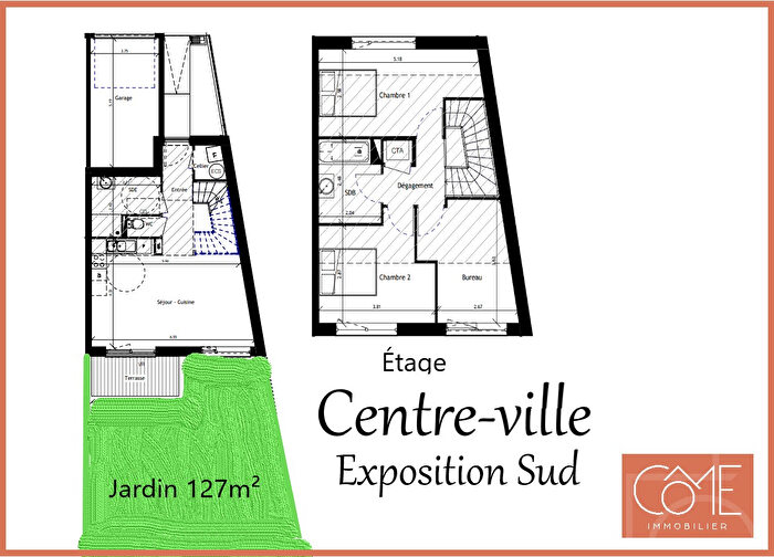 Maison à vendre - Saint-Erblon - 4 pièces - 3 chambres