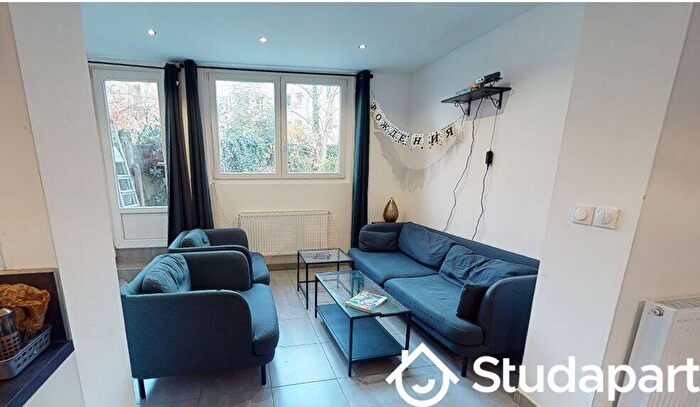 Appartement à louer - Caulier, Lille - 1 pièce - 2 chambres