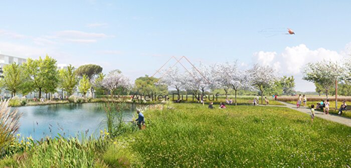 Appartement à vendre - Bussy-Saint-Georges, Les Scientifiques - 2 pièces - 1 chambre