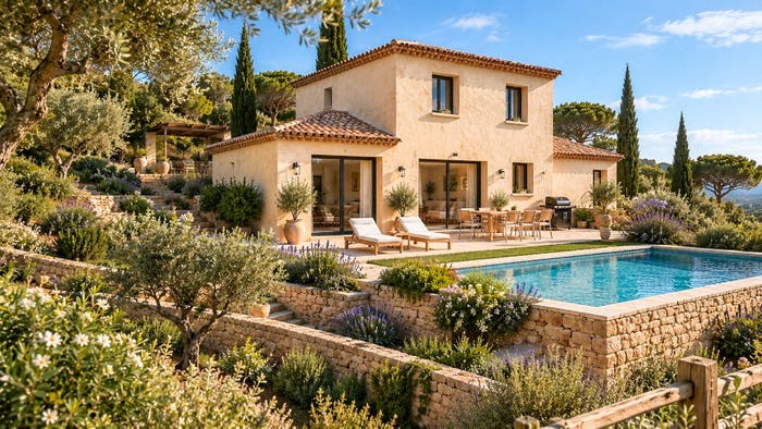 Sainte-Maxime, Sémaphore, Nartelle : Maison 4 pièces à vendre