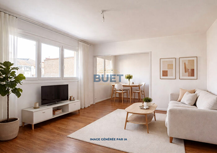 Appartement à vendre - Dijon, Centre-ville - 3 pièces - 2 chambres