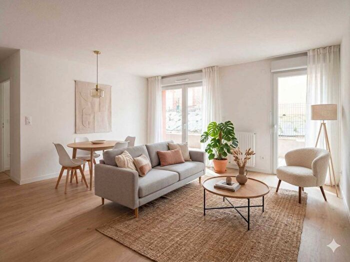 Appartement à louer - Rabaudy, Castanet-Tolosan - 3 pièces - 2 chambres