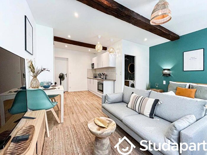 Appartement à louer - Hyper Centre-Vieille Ville, Saint-Étienne - 1 pièce