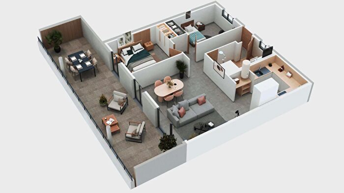 Appartement à vendre - Grosseto-Prugna - 3 pièces - 2 chambres