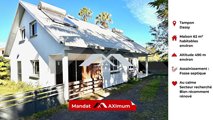 Maison à louer - Le Tampon, Dassy - 4 pièces - 2 chambres