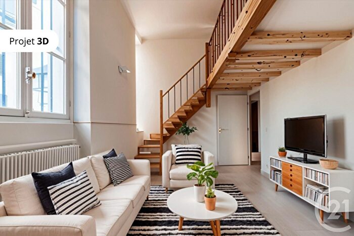 Appartement à vendre - Paris e , Montparnasse, Raspail - 2 pièces - 1 chambre