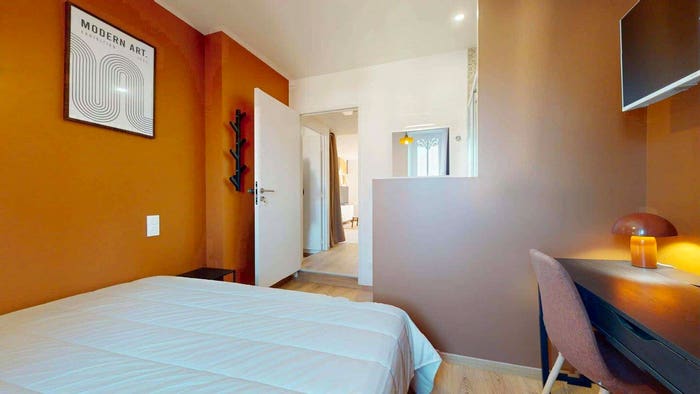 Berriat-Ampere, Grenoble - Appartement 1 pièce à louer