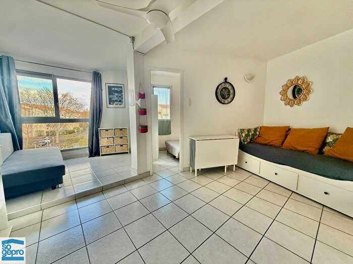 Appartement à vendre - Agde, Le Cap dAgde - 2 pièces - 1 chambre