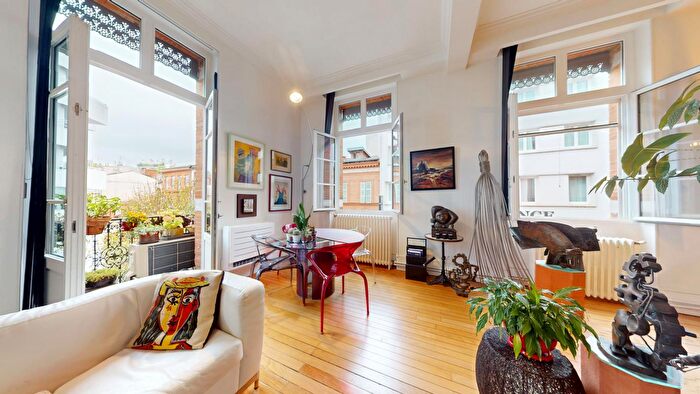 Appartement à vendre - Toulouse, Saint-Georges - 3 pièces - 2 chambres