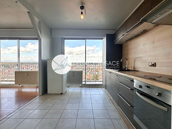 Appartement à vendre - Lingolsheim, Tiergaertel, Européen, Alouettes, Galilée, Tanneries - 3 pièces - 2 chambres