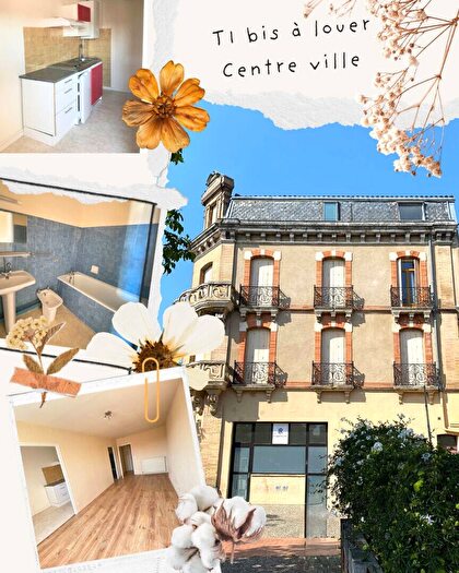Appartement à louer - Centre Ville, Montauban - 1 pièce