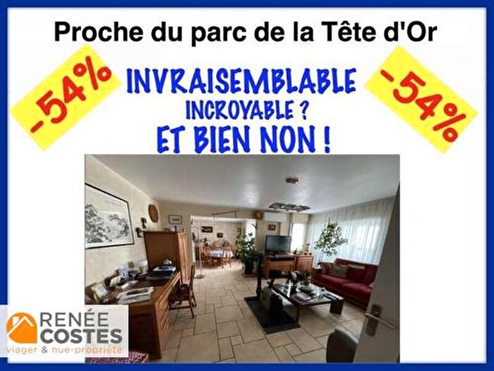 Villeurbanne, Tonkin Nord - Appartement 3 pièces à vendre