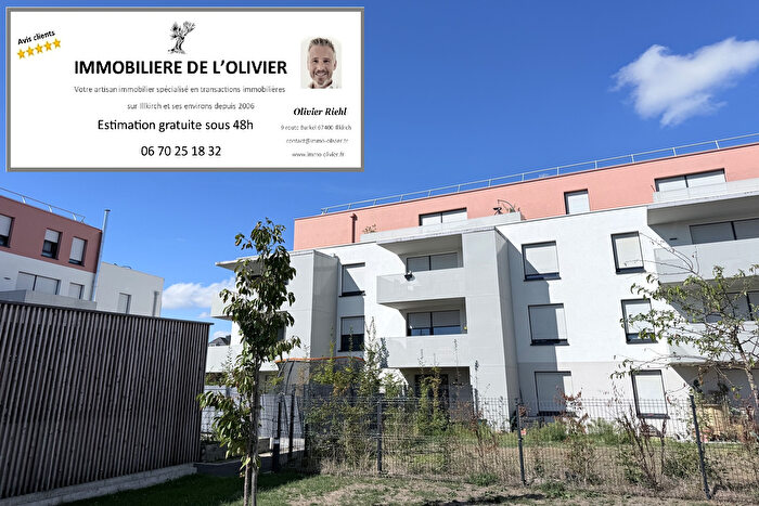 Appartement 2 pièces à Illkirch-Graffenstaden, Nord Est, à vendre