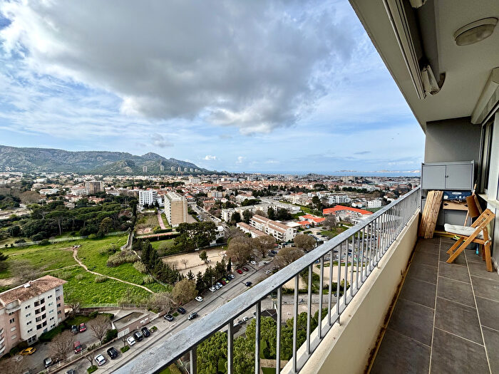 Appartement à louer - Marseille e , Mazargues - 2 pièces - 1 chambre