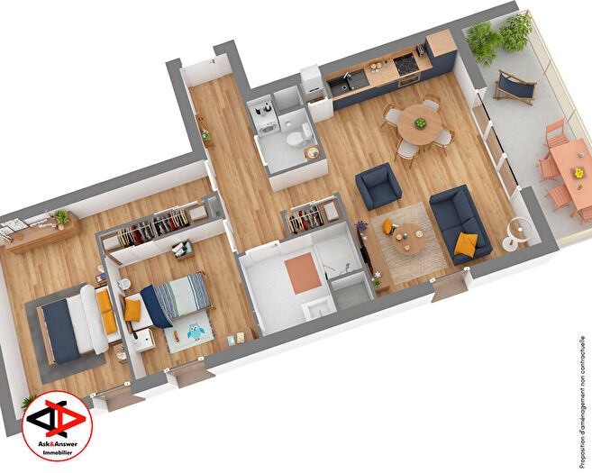 Maisons à vendre et appartements à louer - 2